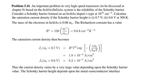 Solved Problem 5 16 An Important Problem In Very High Speed