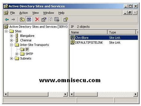 How To Create Active Directory Site Link