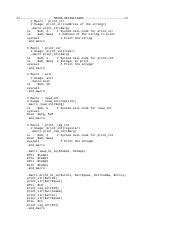 Cs47 Macro Asm MACRO DEFINITIONS Macro Print Str Usage