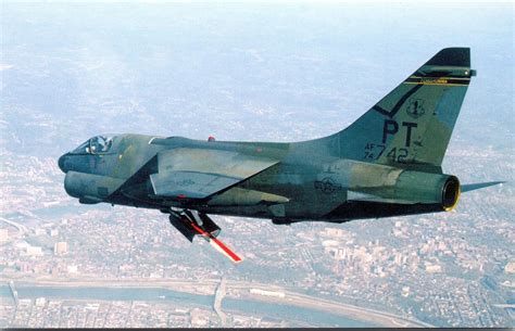 A7d Corsair Ii Fighter Jet Chrome Postcard Military Aircraft Ebay