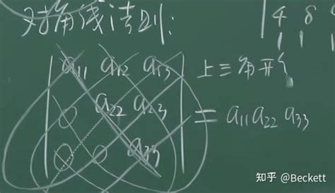 线性代数——二、三阶行列式和排列、逆序 知乎
