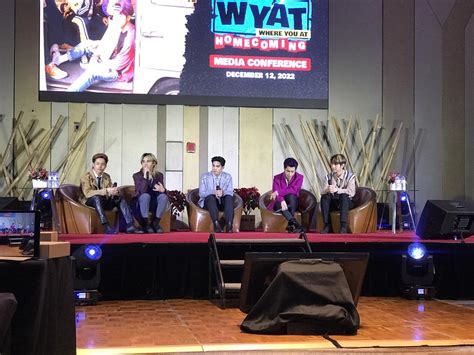 Sb19 Holds Press Conference For ‘wyat Homecoming Concert Happening On