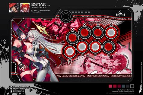 Commissioned Fight Stick Graphics 2021 On Behance