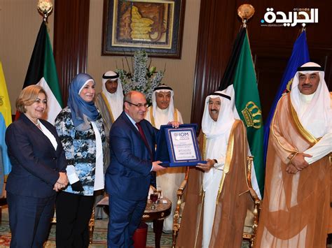 مدير المنظمة الدولية للهجرة أمير البلاد زعيم إنساني عالمي جريدة