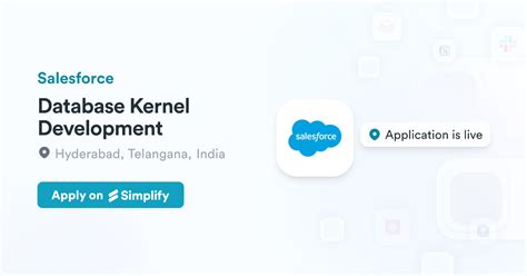 Database Kernel Development Salesforce Simplify Jobs