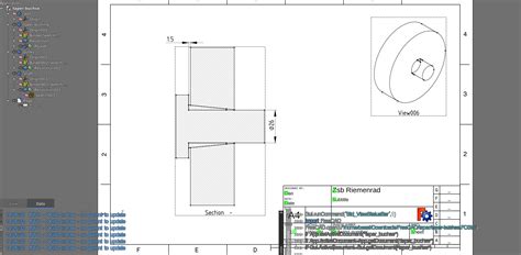 vertui with techdraw document loaded clashes with python console and
