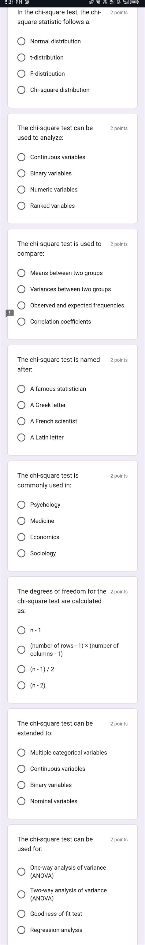 In The Chi Square Test The Chi Square Studyx