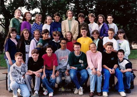 Photo De Classe 4èmec De 1991 Collège Pierre Et Marie Curie Copains