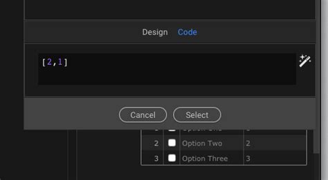 Multiple Select How To Set Selected Value For Multiple Values Wappler General Wappler