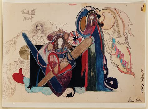 Lot Detail Stevie Nicks Original Artwork