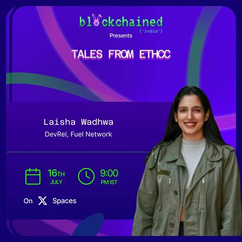 Blockchained India On Linkedin Ethcc