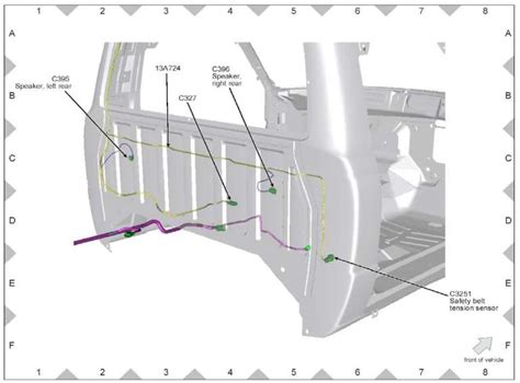 Ford Ranger 4wd V6 40l Complete List Of Sensors Location