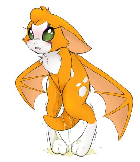 Rule 34 Anthro Bat Blush Bodily Fluids Chest Tuft Cute Dust An