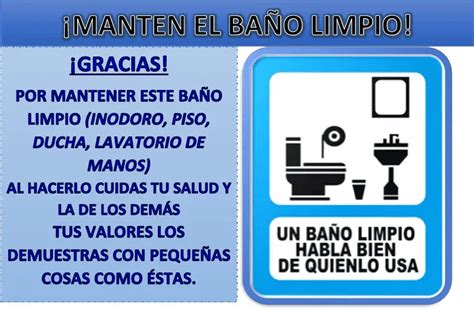 Cómo Hacer Letreros Efectivos Para Mantener Limpio El Baño