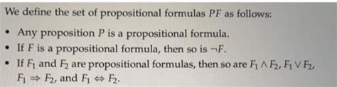 Solved Prove By Induction That All Propositional Formula Has