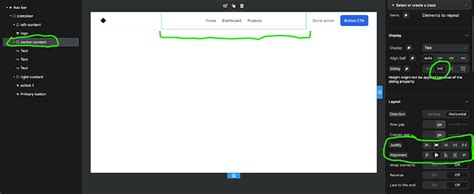 How To Center Align Nav Bar Links Container Ask Us Anything Weweb Community