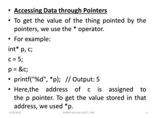 EST 102 Programming In C MODULE 5 PPT