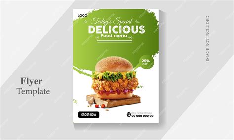 Premium Vector Vector Food Flyer Template For Food Sale Promotion