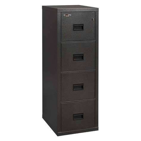 FireKing Turtle 4 Drawer 22 Deep 1 Hour Rated Fireproof File Cabinet