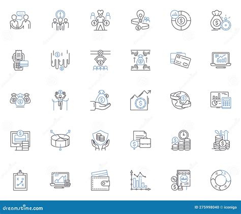 Domain Outline Icon Simple Linear Element Illustration Isolated Line Domain Icon On White