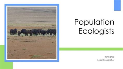 Population Ecology Powerpoint Presentation And Slides Ppt Powerpoint