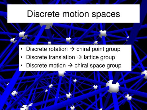 Ppt Modeling Lattice Modular Systems With Space Groups Powerpoint