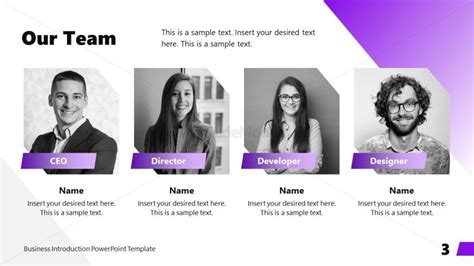 Our Team Slide Presentation Slide Template Slidemodel