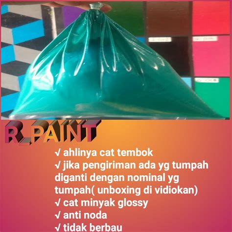 Jual Cat Tembok Cat Minyak Kiloan Cat Dinding Cat Interior Cat Exterior Kemasan Kg