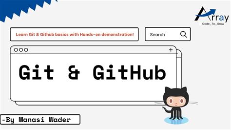 Essential Of Git And Github Array Youtube