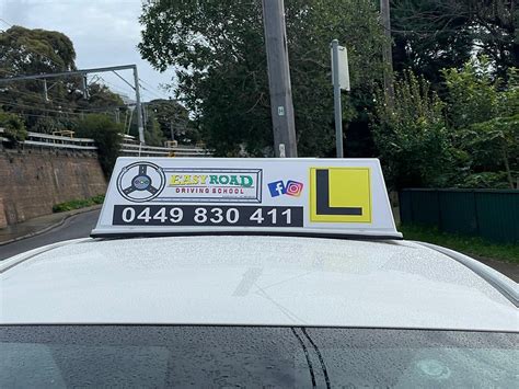Driving School Roof Sign For Marketing Visibility And Branding