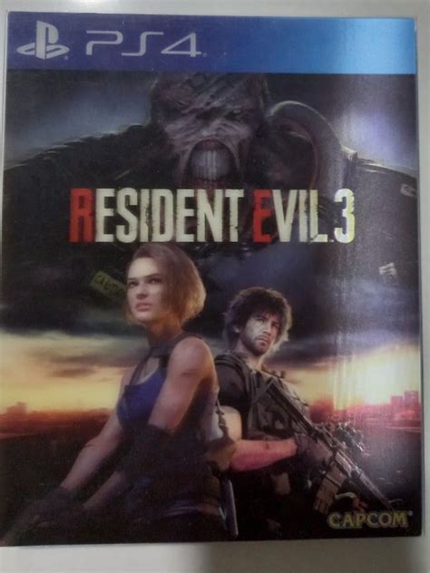 Resident Evil 3 Ps4 Games With Casing Video Gaming Video Games