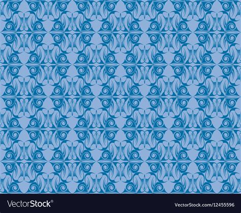 Vintage Abstract Geometric Floral Pattern Vector Image