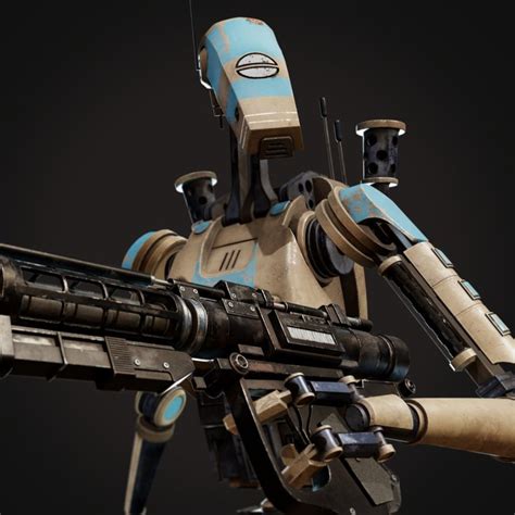 B1 Elite Battle Droid Tom Marrec On Artstation At