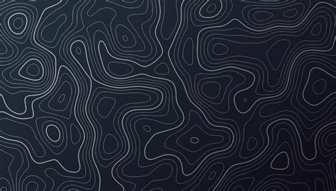 Topographic Map Contour Lines Wallpaper
