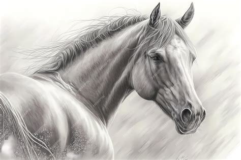How To Draw A Realistic Horse