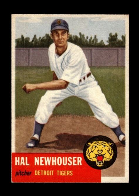 1953 Topps Set Break 228 Hal Newhouser VG VGEX GMCARDS EBay