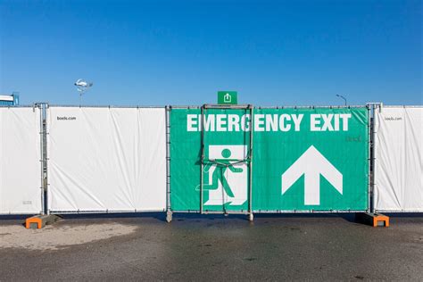 Emergency Exit Push Boels