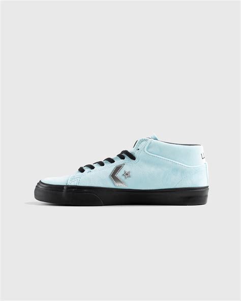Converse X Fucking Awesome Louie Lopez Pro Mid Cyan Tintblack