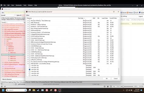 Making My First Patch In Xedit Anna Plays Skyrim