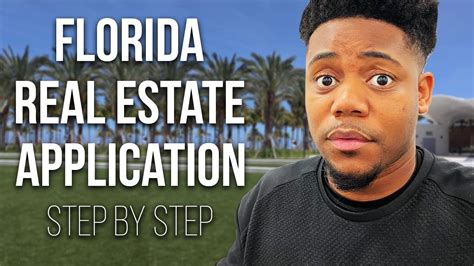 How To Apply For A Florida Real Estate License Florida Real Estate Agent Application
