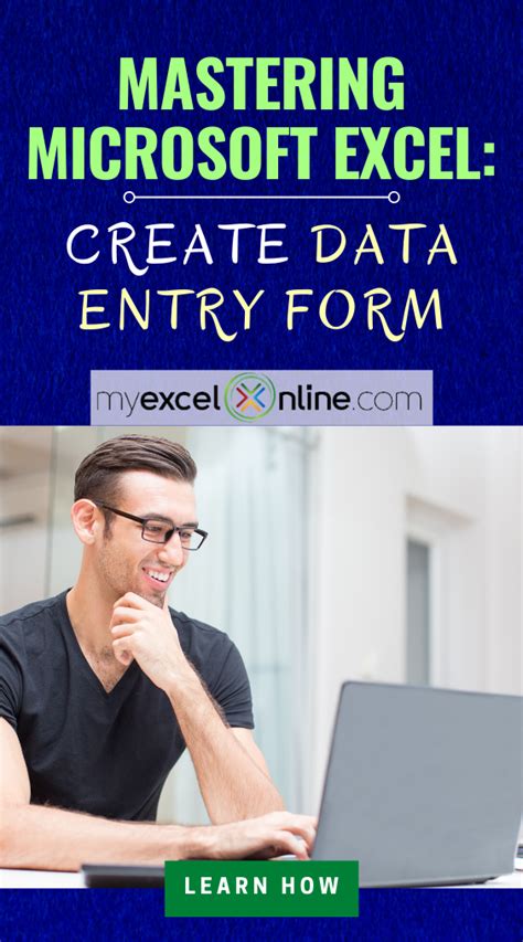 Create Form In Excel For Data Entry MyExcelOnline Microsoft Excel