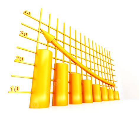 Yellow Columns Of Diagram Rising Statistics Graph Photo Background And