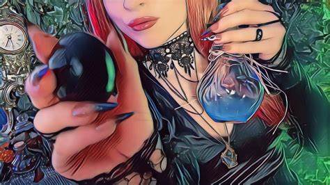 Asmr Brewing A Dream Potion With Witch Peaches Youtube