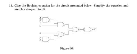 Solved 13 Give The Boolean Equation For The Circuit