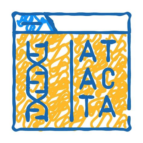 Decoding Dna Code Icon Doodle Illustration 49830517 Vector Art At Vecteezy