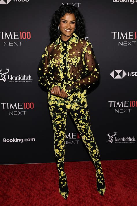 Simone Ashley Wears Totally See Through Top At Time100 Next Gala