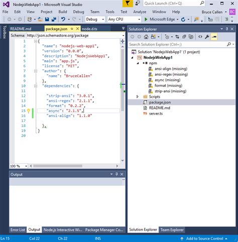 Install Npm Visual Studio Code Fadusb