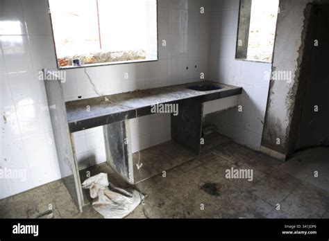 Kitchen Platform House Under Construction Talegaon Pune Maharashtra India Property Release