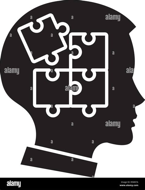 Self Discipline Black Icon Vector Sign On Isolated Background Self