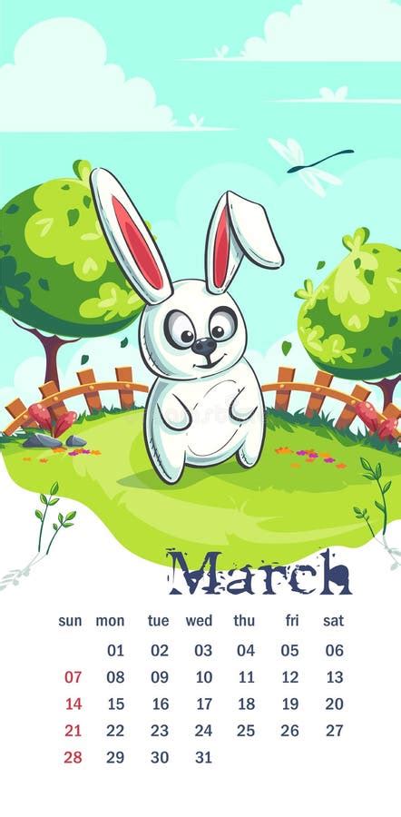 Calendar March Date Icon Vector Isolated Stock Vector